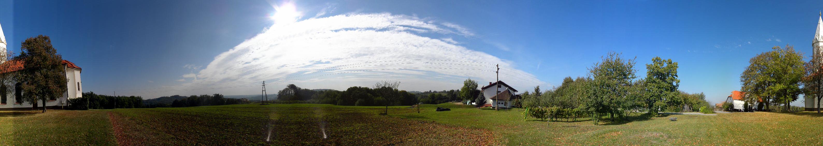 Panorama - Rotunda sv. Nikolaja (Selo)