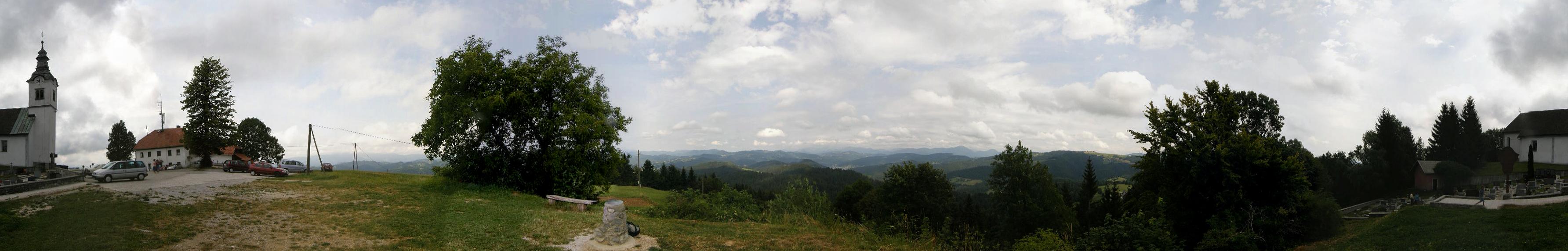 Panorama - Vrh Svetih Treh Kraljev