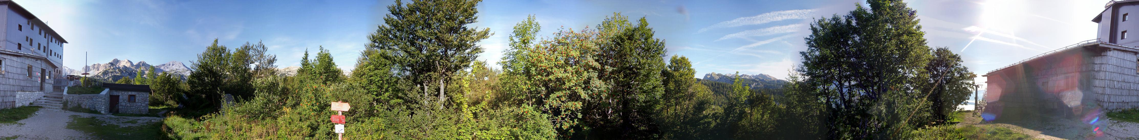 Panorama - Dom na Komni