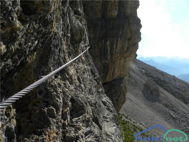 Passo Pordoi - Piz Boe (Via Ferrata Cesare Piazzetta) - Picture - 53442