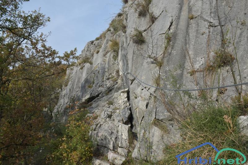 Jezero / San Lorenzo - Dolina reke Glinščice / Val Rosandra (ferrata B ...