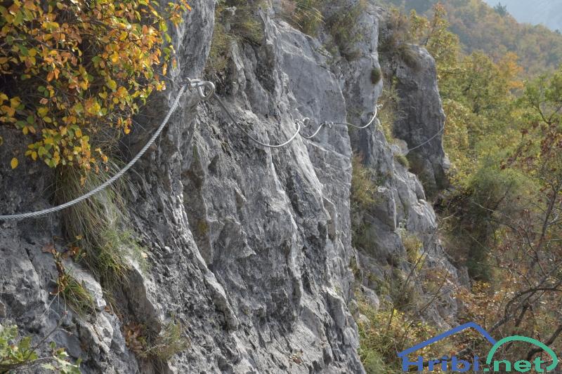 Jezero / San Lorenzo - Dolina reke Glinščice / Val Rosandra (ferrata B ...