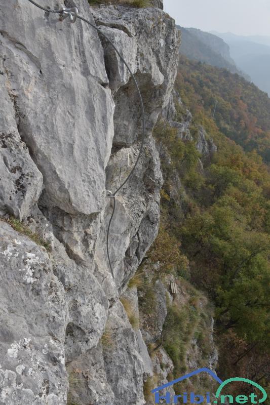 Jezero / San Lorenzo - Dolina reke Glinščice / Val Rosandra (ferrata B ...